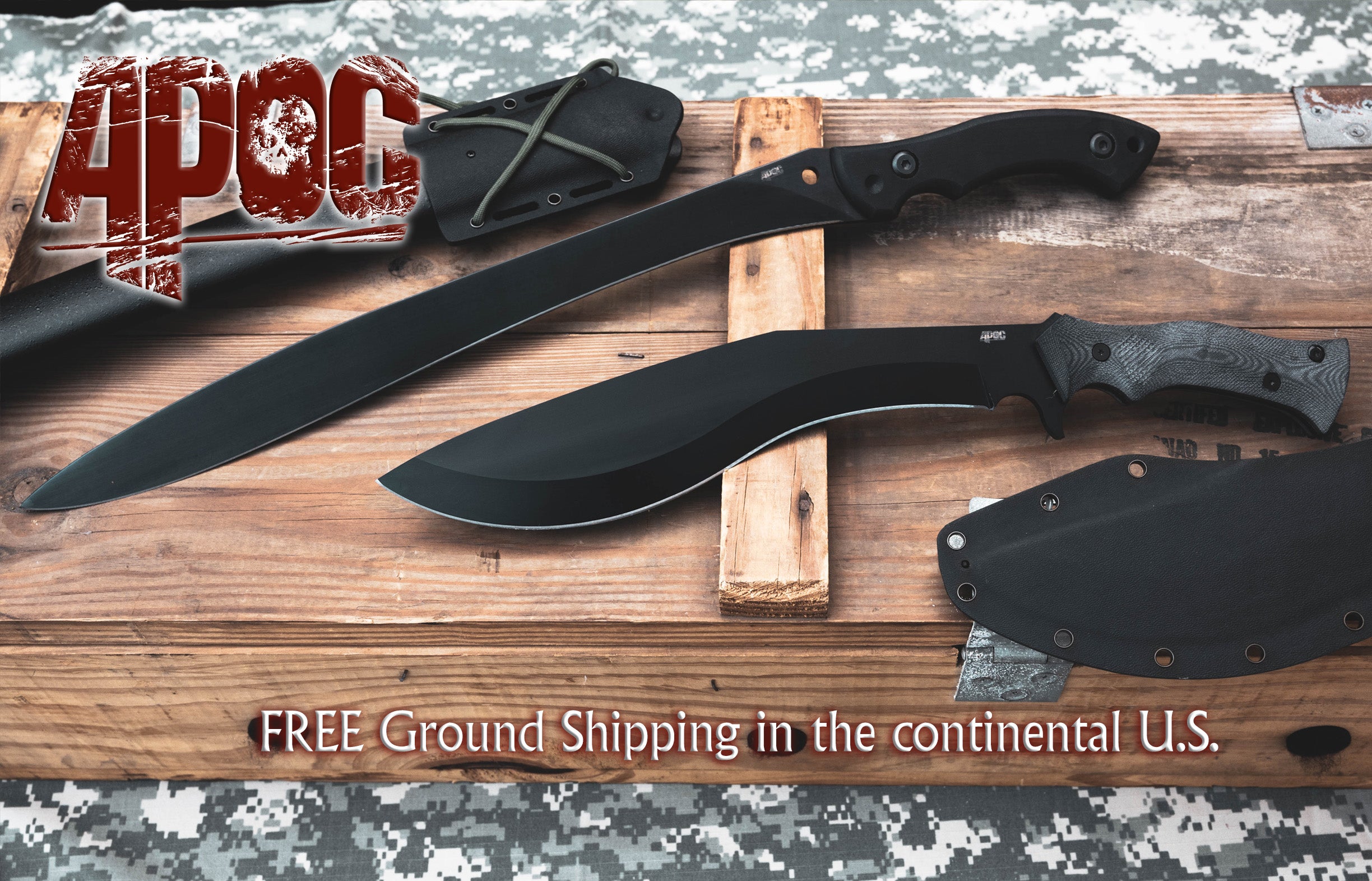 Tactical Swords, Knives, Axes – APOC Survival Tools