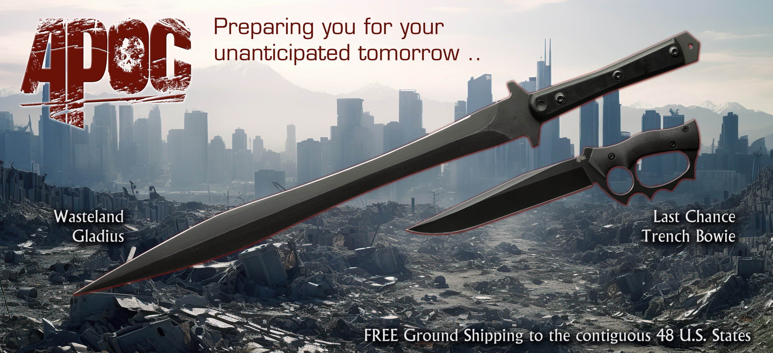 Tactical Swords, Knives, Axes – APOC Survival Tools